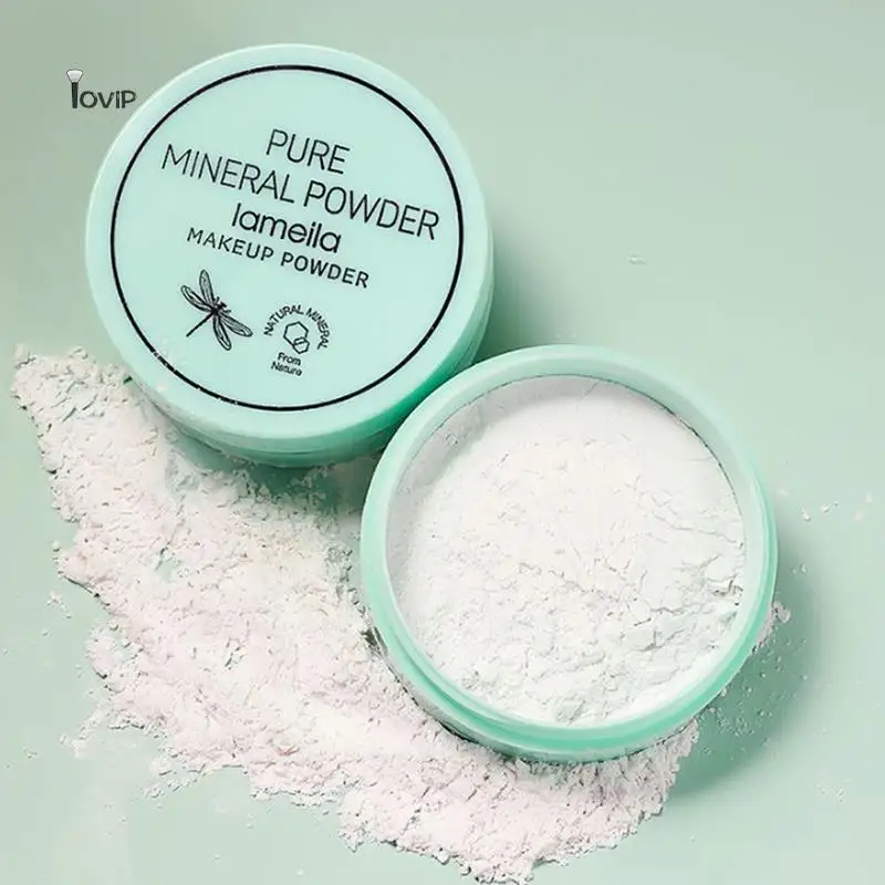 3 Colors Face Loose Powder Matte Translucent Setting Powder Waterproof ...