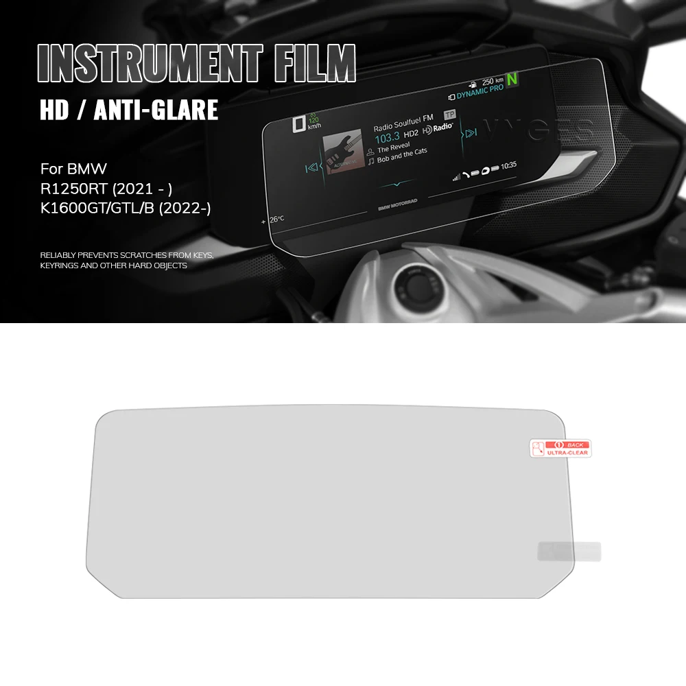 TFT Display Protection Film For BMW R 1250 RT R1250RT 2021- K1600GT ...