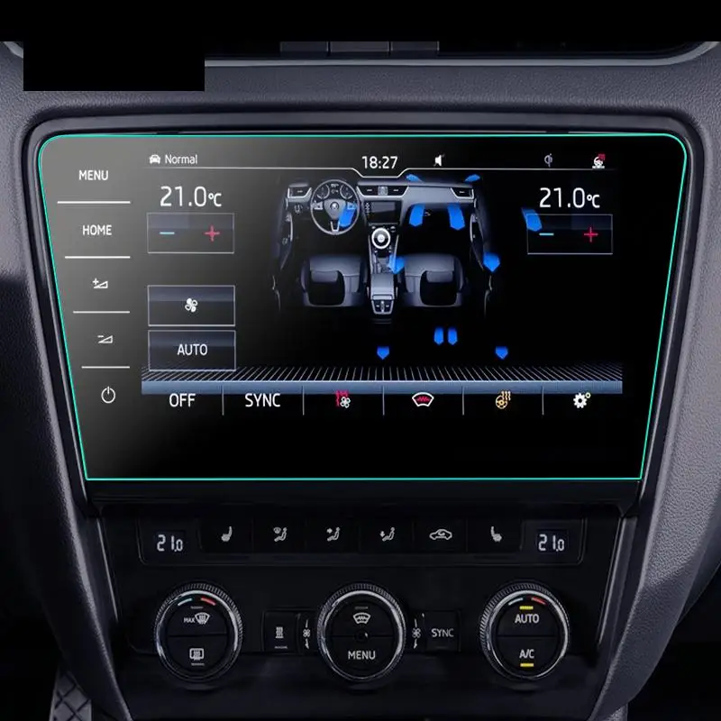 9-2-inch-For-Skoda-Octavia-A7-2017-2019-Car-GPS-navigation-Protective ...