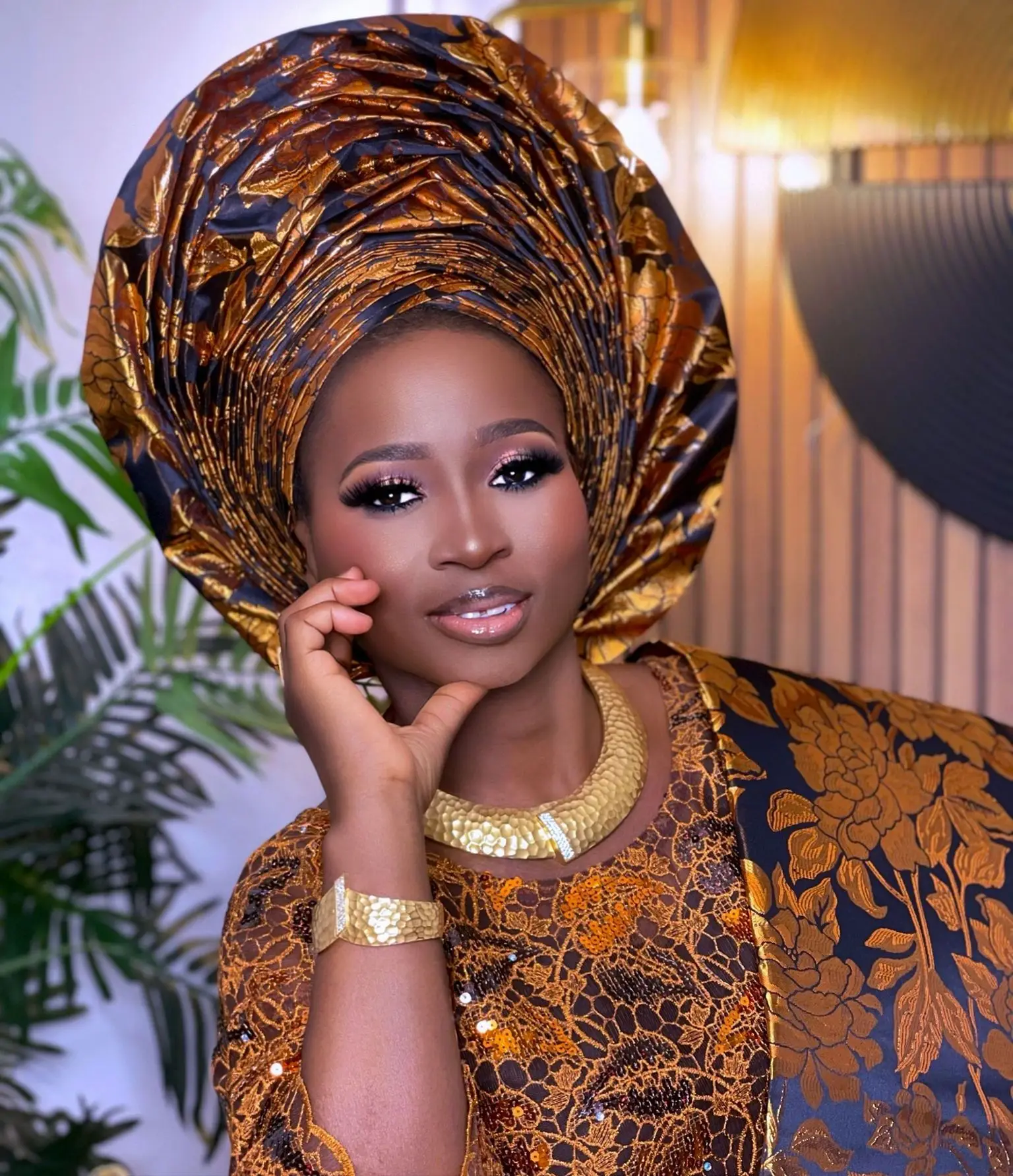 2024-Hot-Sale-African-Sego-Headtie-Wrapper-Scarf-High-Quality-Nigerian ...