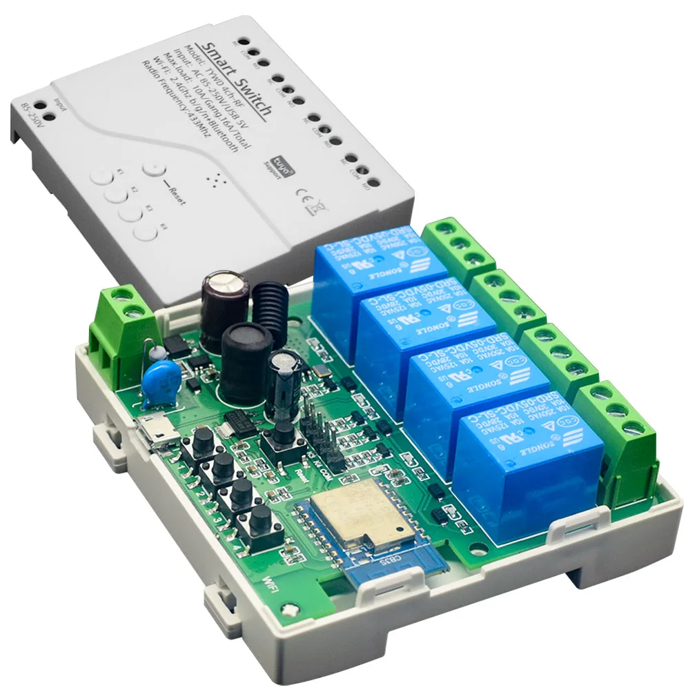 SmartWise 7V-32V 2-gang Smart Relay Switch (in Case), With, 60% OFF