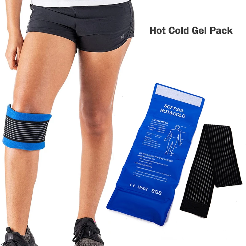 1PCS-Reusable-Hot-Cold-Gel-Pack-for-First-Aid-Sports-Muscle-Pain-Ice ...