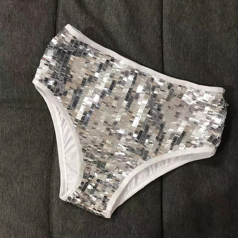 Silver-Sequins-Shorts-Pole-Dance-Costume-Adult-Women-Jazz-Dance ...