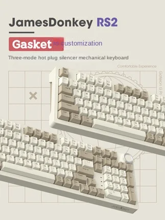 Keydous Nj80 Mechanical Keyboard Ap Model Hotswap Rgb, 42% OFF