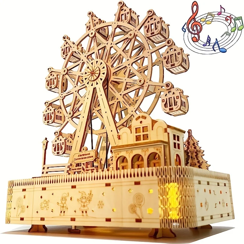 3D-Wooden-Puzzle-Model-Ferris-Wheel-Music-Box-Adult-Toy-Ferris-Wheel ...