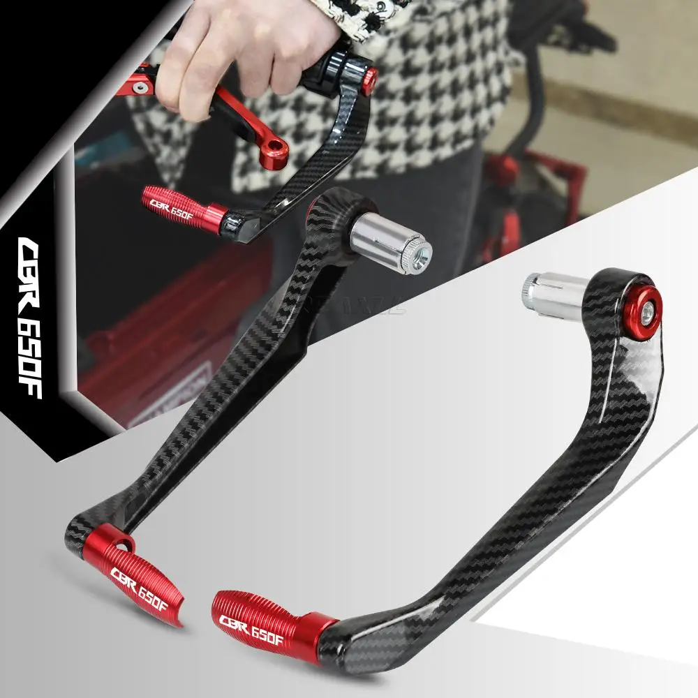 For Honda CBR600F Motorcycle Lever Guard Hand Handlebar Grips Brake ...