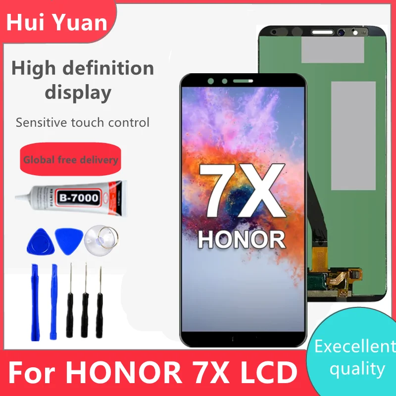 5-93-Display-For-HUAWEI-Honor-7X-Display-Touch-Screen-Digitizer ...