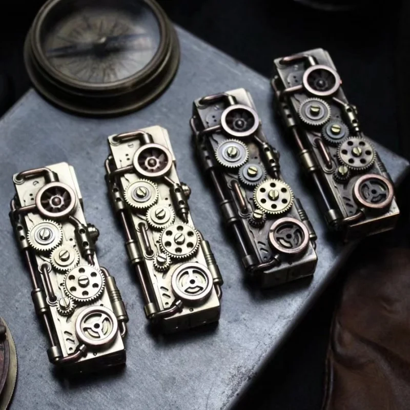 Original-New-Arrivals-Lanzi-Steampunk-Handmade-DIY-Kerosene-Lighter ...