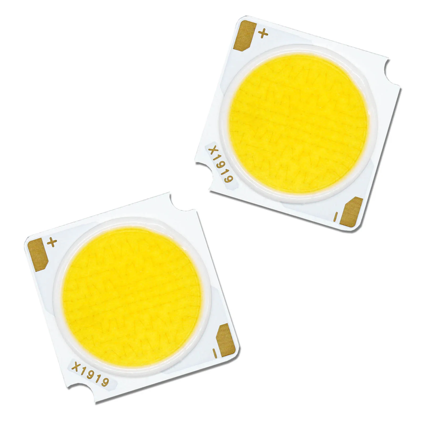 5Pcs LED COB LED 10W 20W 30W 40W 50W DC30-33V Bridgelux ชิป19*19MM ...