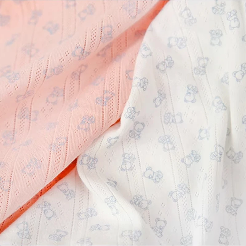 85x50cm High Quality Soft Jacquard Cotton Fabric For Children's Pajamas ...