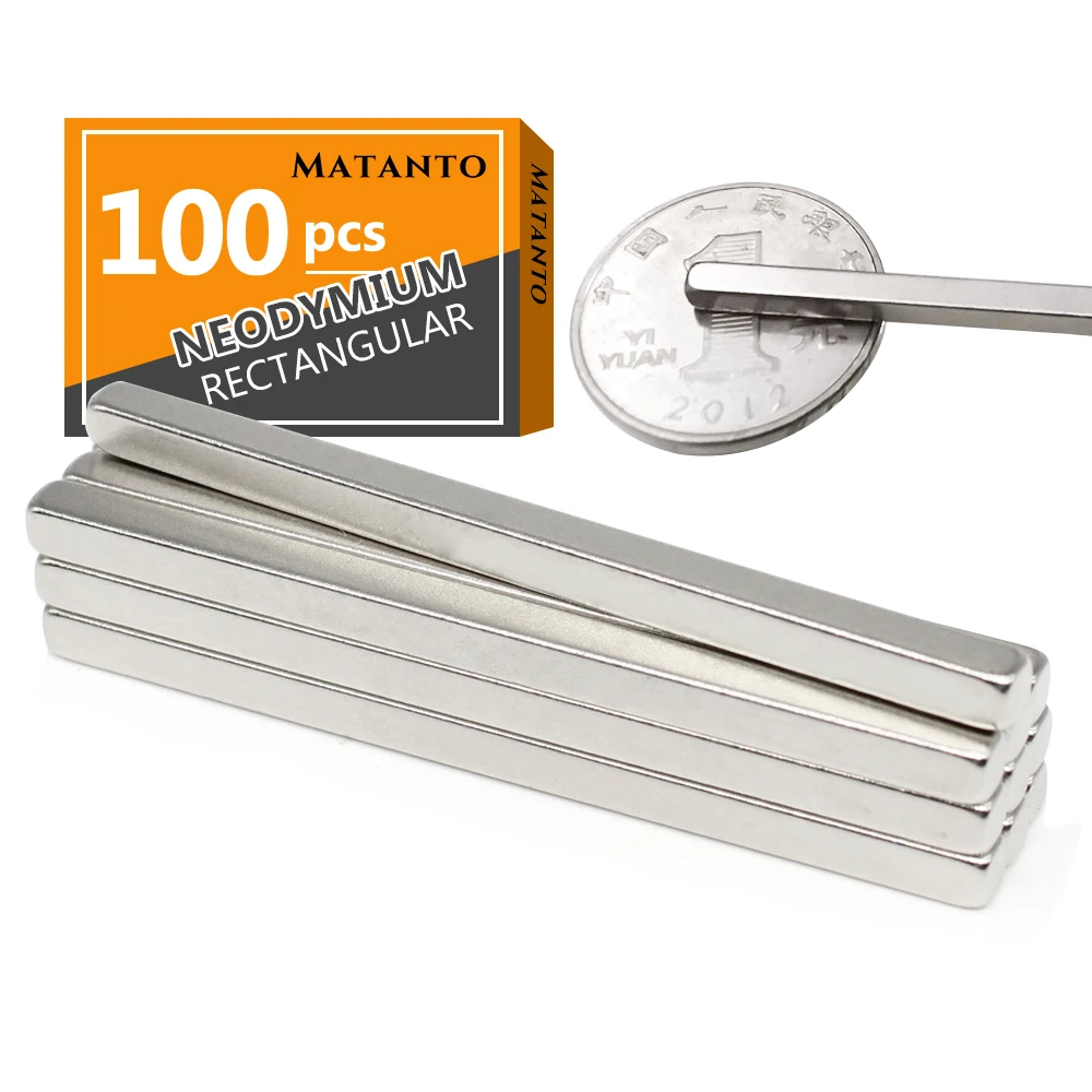 5/10/20/50/100PCS 50x3x3 Block Sheet Magnet Strong N35 Quadrate Rare ...