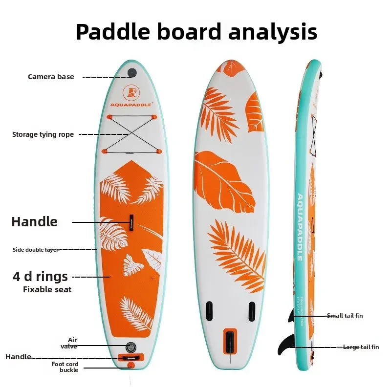 Foldable Novice Sea Rafting Paddle Boat Kayak Portable Sup Inflatable ...