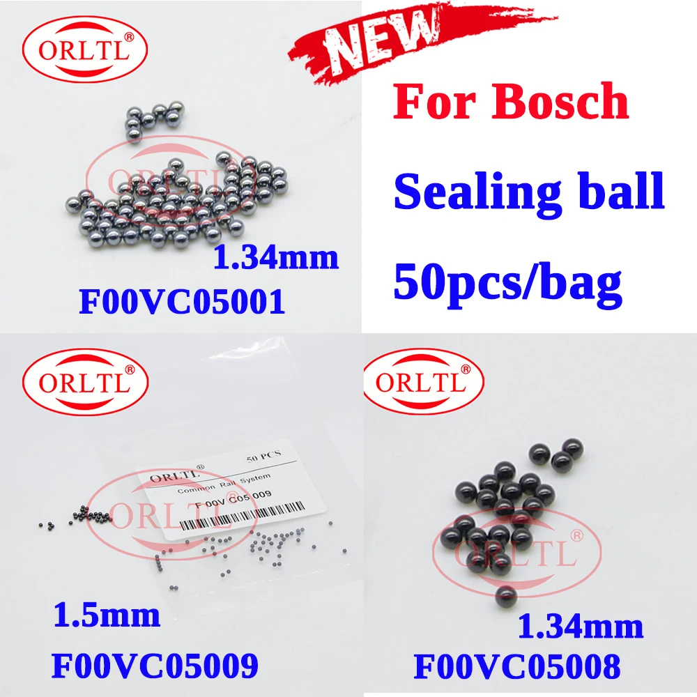 50 Pieces Common Rail Injector Ceramic Balls F00VC05009 F00VC05006 ...