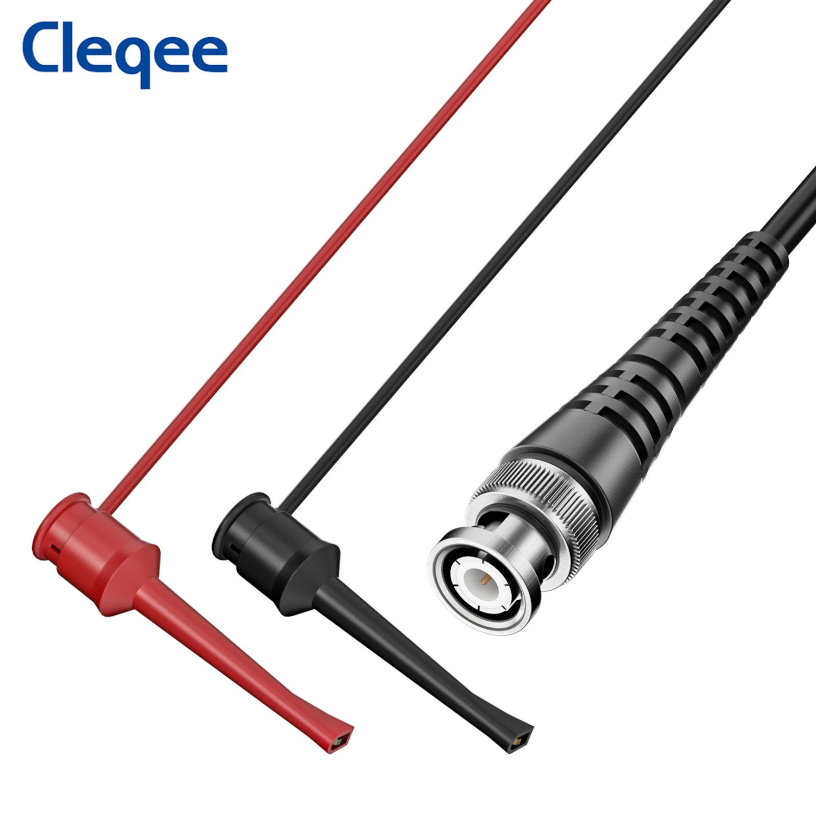 Cleqee-P1007B-BNC-Q9-Male-Plug-to-Dual-Test-Hook-Clip-Oscilloscope ...