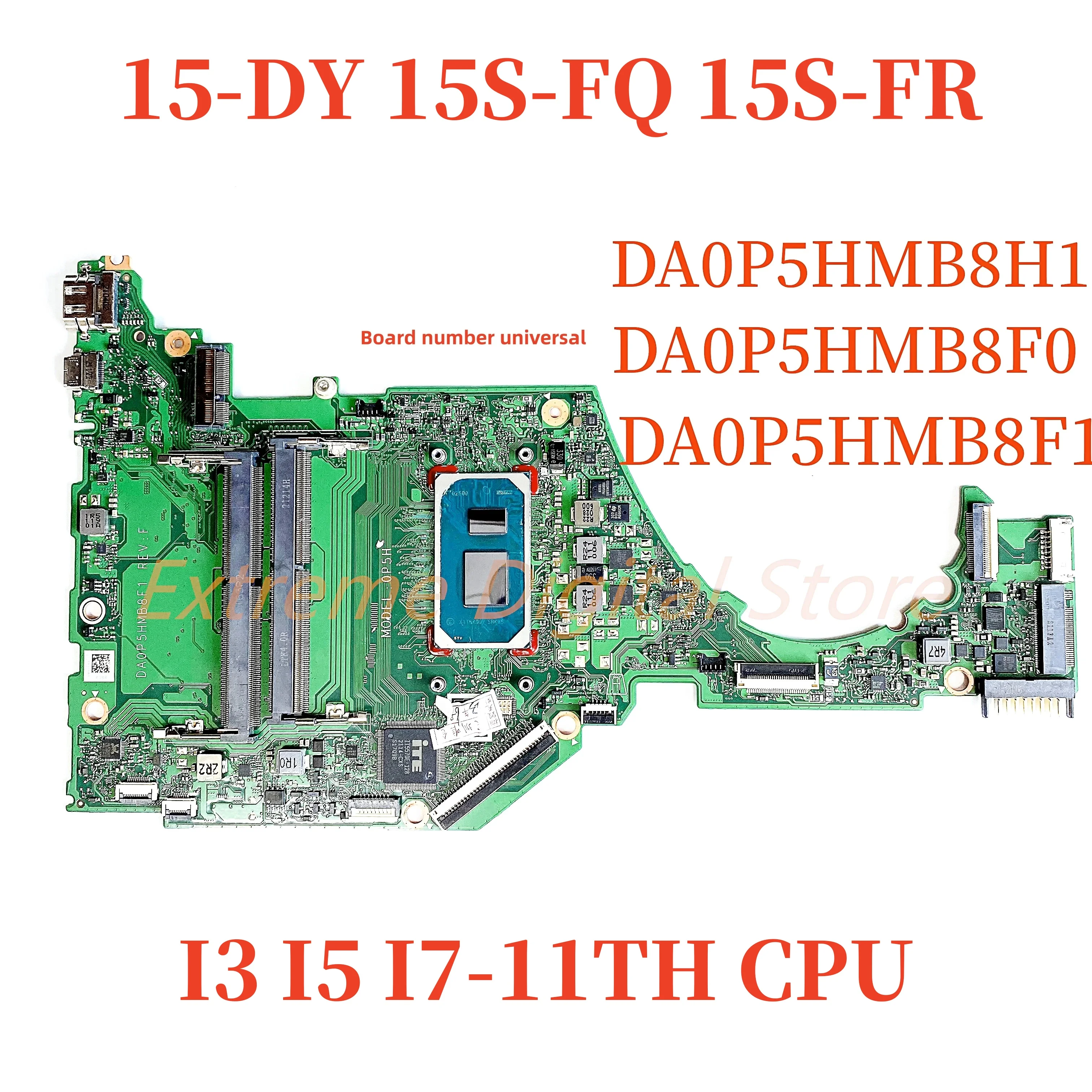 DA0P5HMB8H1 DA0P5HMB8H0 DA0P5HMB8J0 DA0P5HM8I0 For HP Laptop 15-DY 15S ...