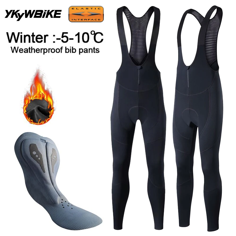 Ykywbike-Men-s-Winter-Thermal-Fleece-Cycling-Bib-Tights-Mountain-Bike-Ykk-Zipper-Cycling-Pants ...