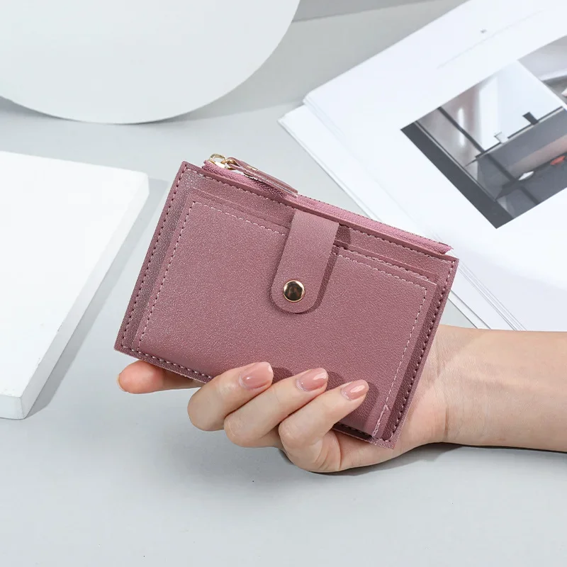 Women-Fashion-Short-Wallet-PU-Leather-Cute-Small-Purse-Ladies-Card-Bag ...