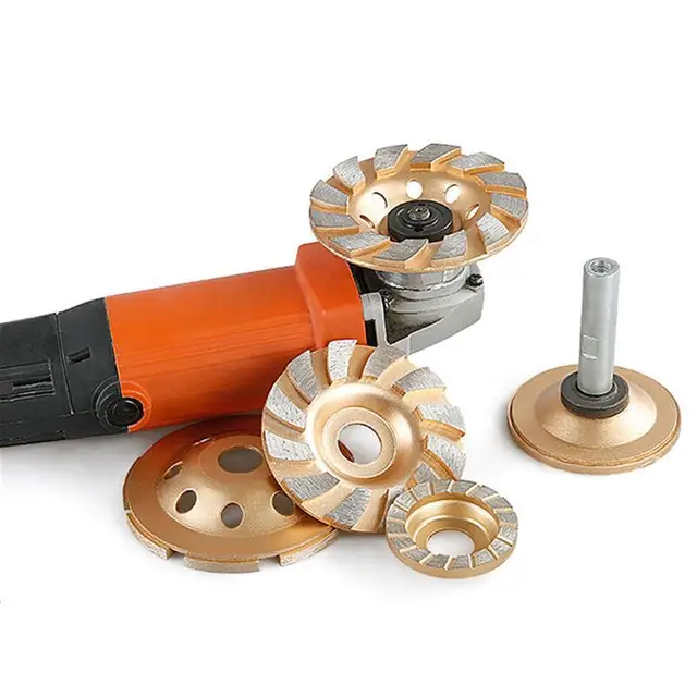 55/65/80/91/100/105mm Turbo Diamond Grinding Cup Wheel Disc Segment ...