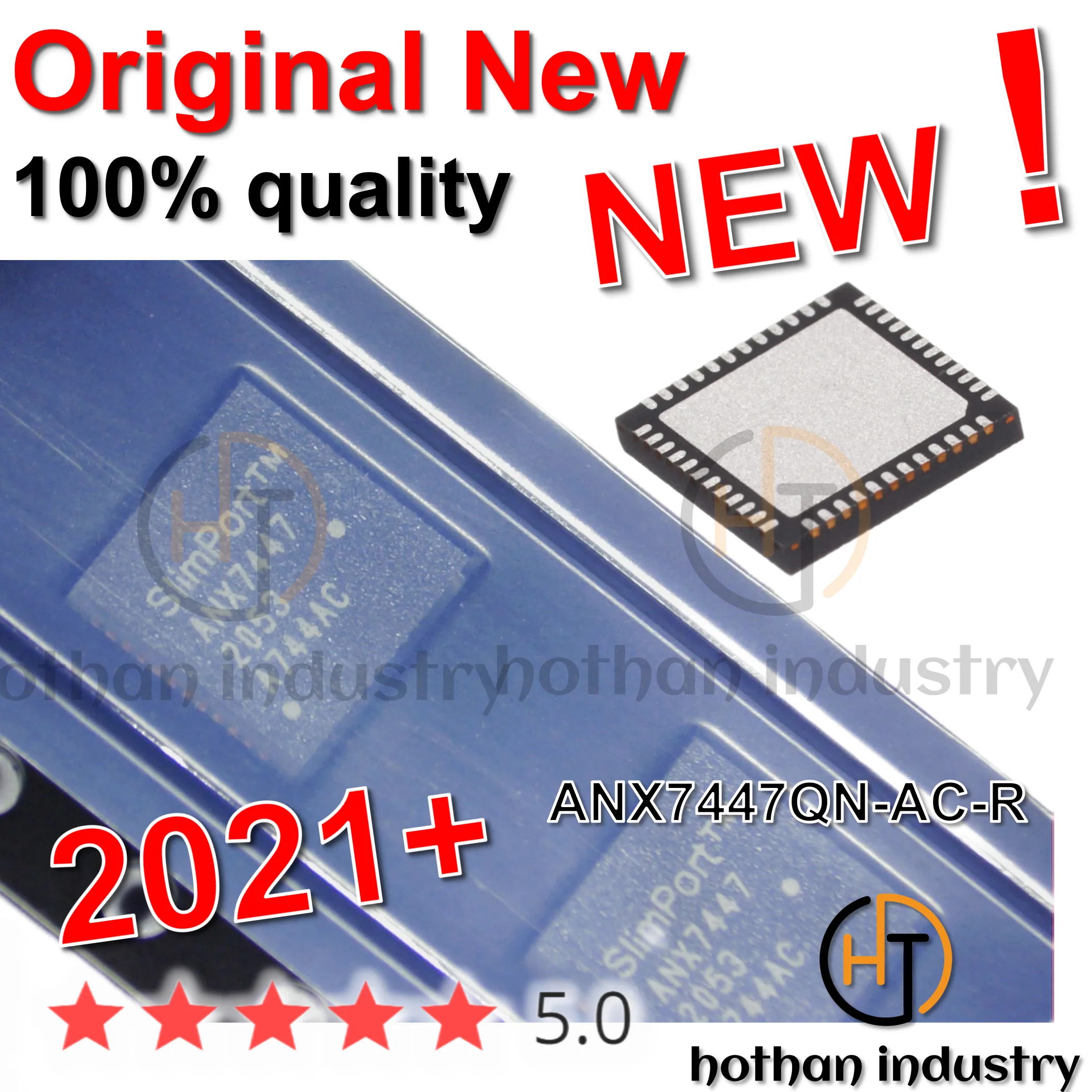 Chipset 100% Original, ANX7447, anx7447heit ANX7447QN-AC-R, 7447 QFN-48 ...
