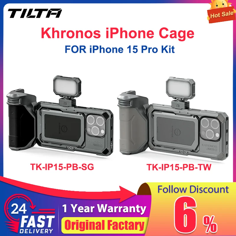 TILTA-Khronos-iPhone-Cage-FOR-iPhone-15-Pro-Kit-Khronos-Ecosystem-For ...