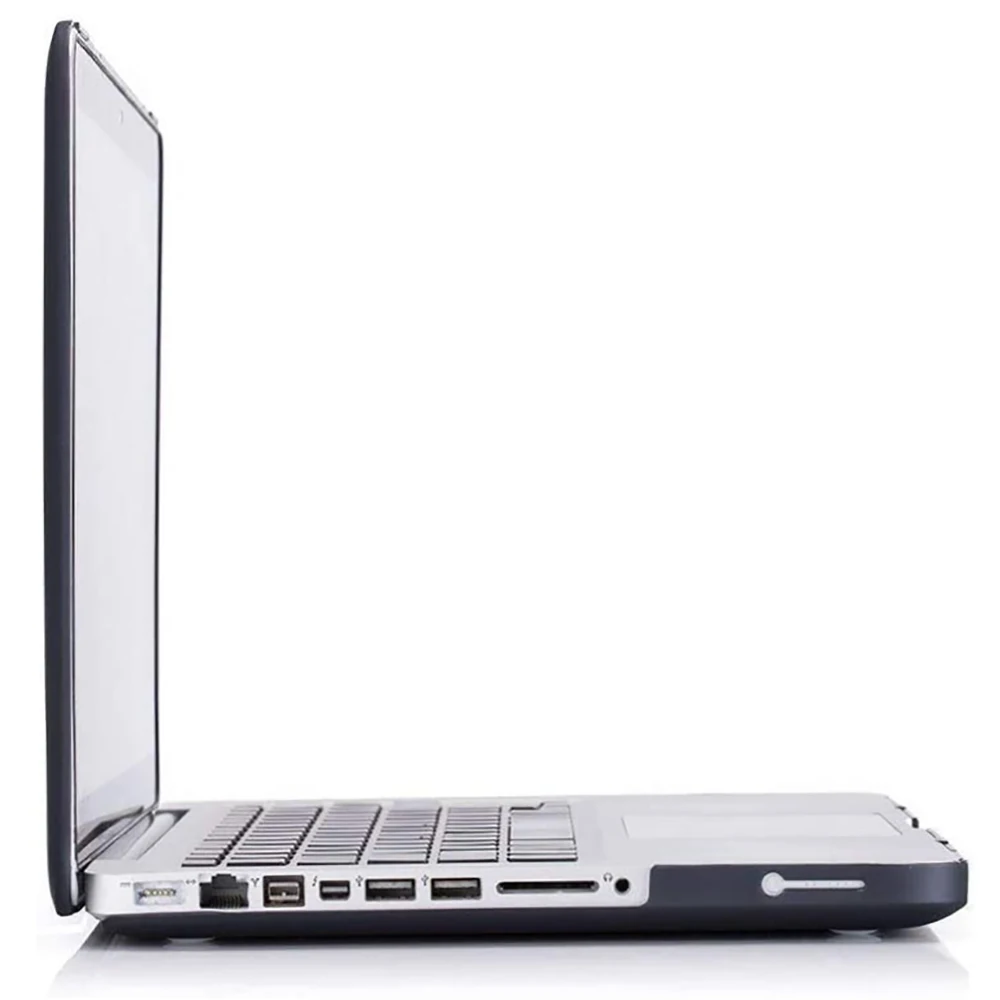 2009 White Macbook Side View