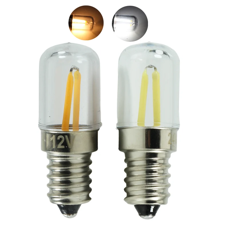 Led-Filament-Bulb-2W-E14-12v-24v-110v-220v-Candle-Spotlight-For ...