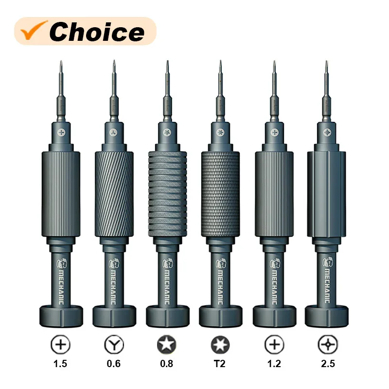 Mechanic-MORTAR-Mini-Precision-Screwdriver-Set-6in1-Convex-Cross-Torx ...