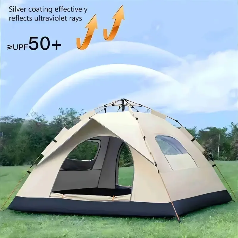 4-Person-Reactive-Waterproof-Camping-Tent-Portable-Self-Driving ...
