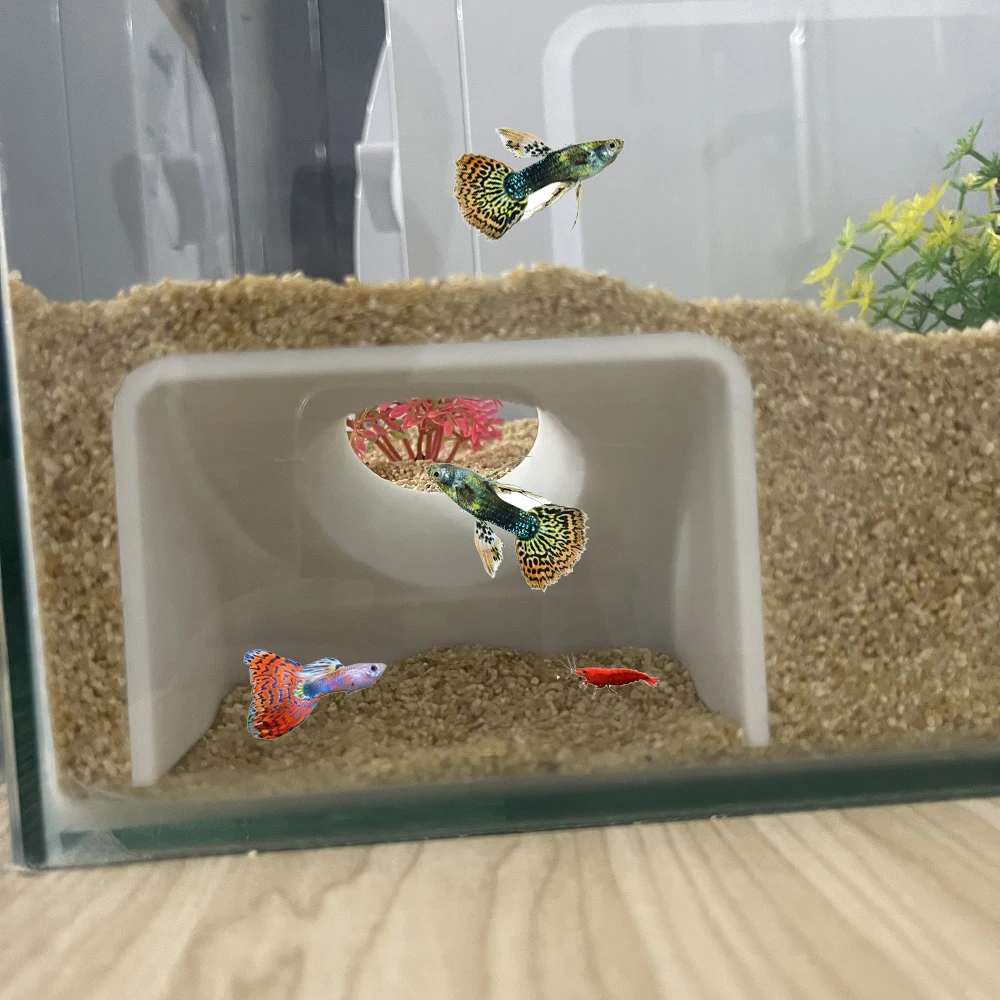 Underground tunnel for aquarium cave/ fish tank For Aquatic Pets To ...