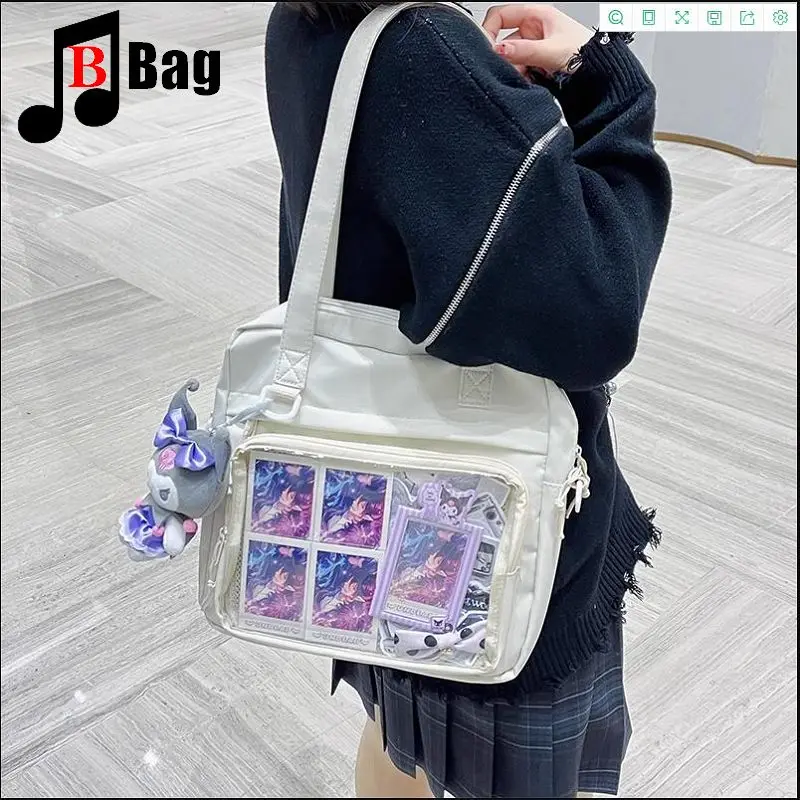 Y2K Everything women's handbag Transparent pain Itabag One Shoulder ...