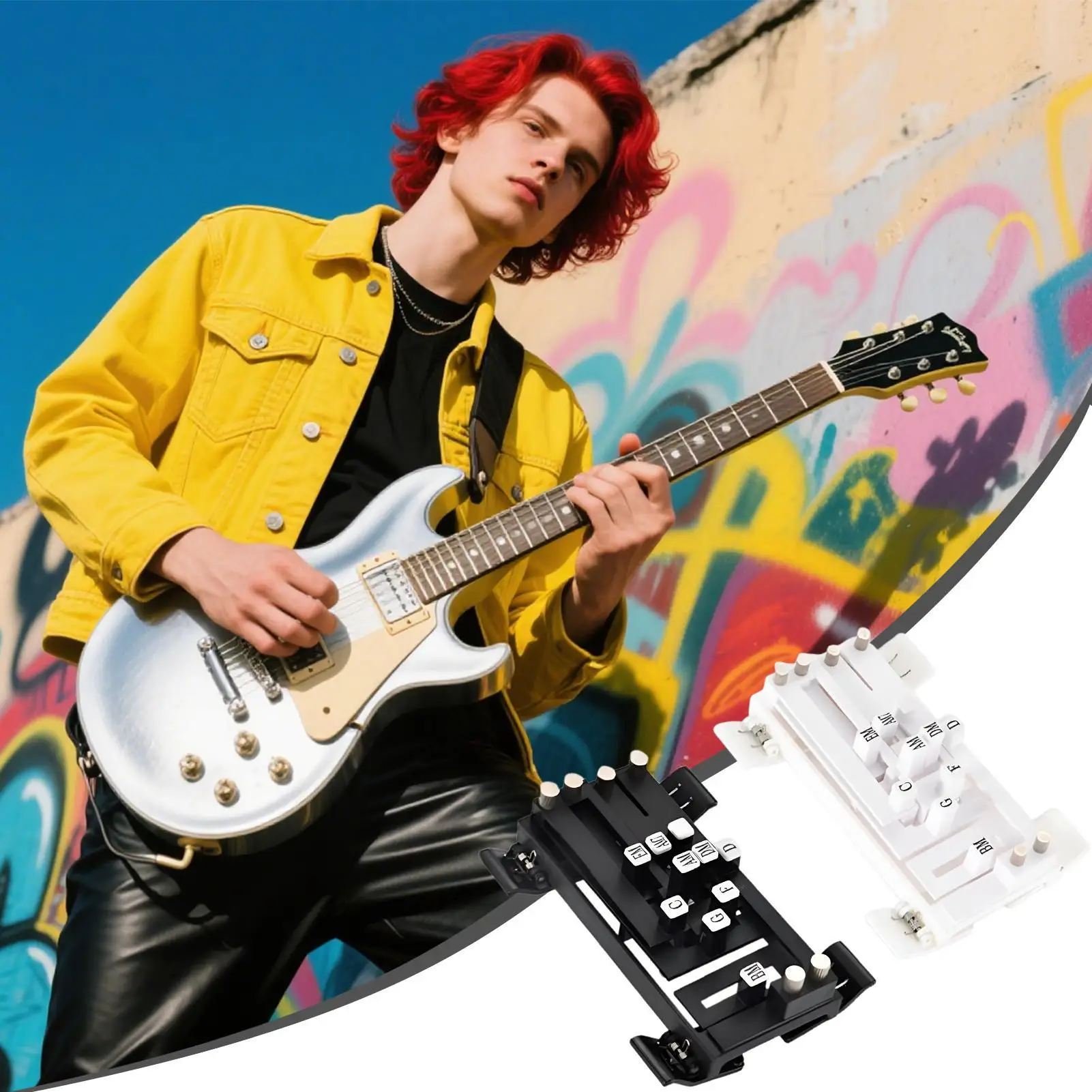 Guitar Chord Helper Guitar Learning Tools Portable Learning System Tool ...