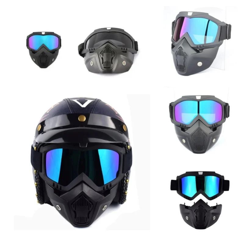 Riding-Wind-Lens-Helmet-Vintage-Goggle-Windproof-Sand-Mask-Motorcycle ...