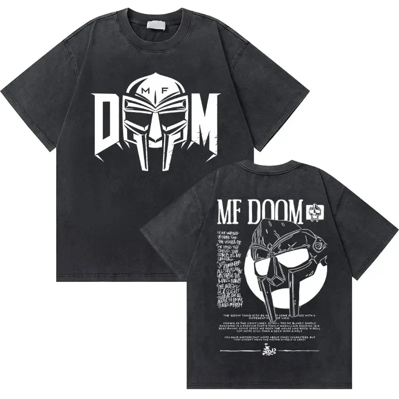 Camiseta gráfica del día del juicio final del rapero Mf Doom MM FOOD ...