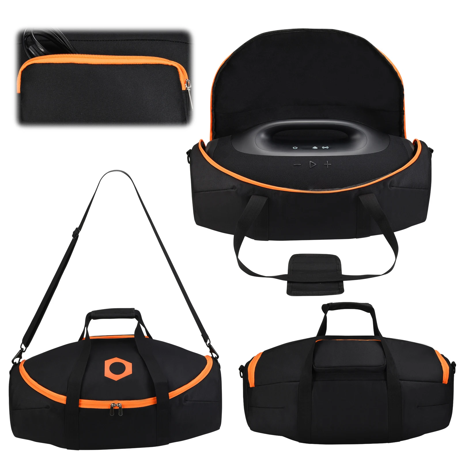 Portable Storage Case with Detachable Strap Carrying Strap Storage Case ...