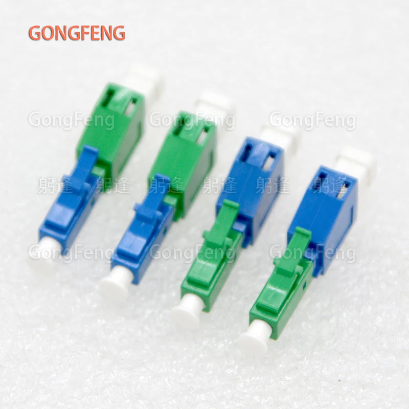 10pcs New Optical Fiber Adapter Connector LC/UPC Female-LC/APC Male ...
