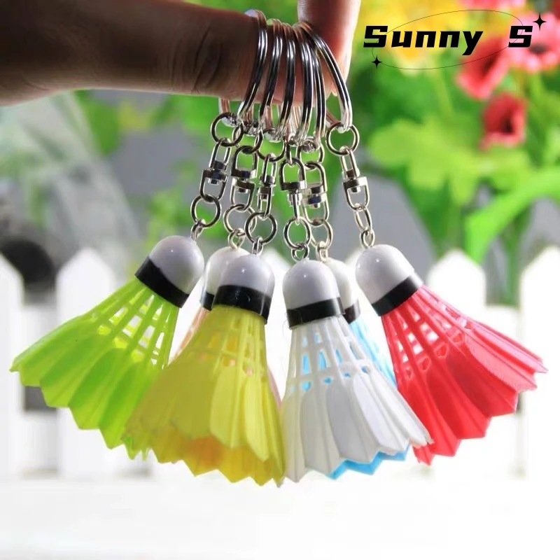 Creative-3D-Mini-Badminton-Pendant-Keychain-Cute-PVC-Shuttlecock ...