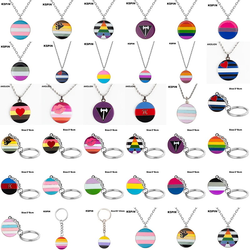 Transgender-Rainbow-Pansexual-pride-Genderqueer-pride-Asexual-Pendant ...