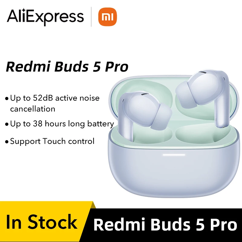 Global-version-Xiaomi-Redmi-Buds-5-Pro-TWS-Bluetooth-Earphones-Wireless ...