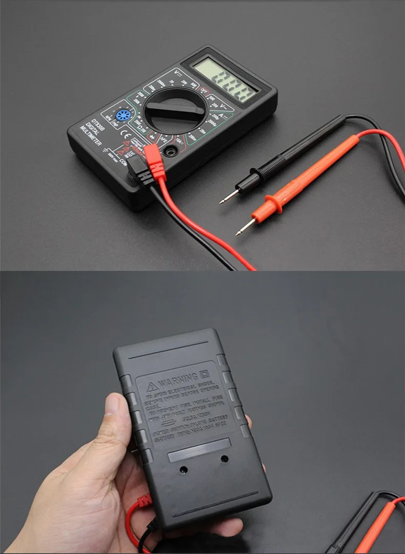 Dt830b Digital Multi-meter Mini Universal Handheld Multi-meter ...