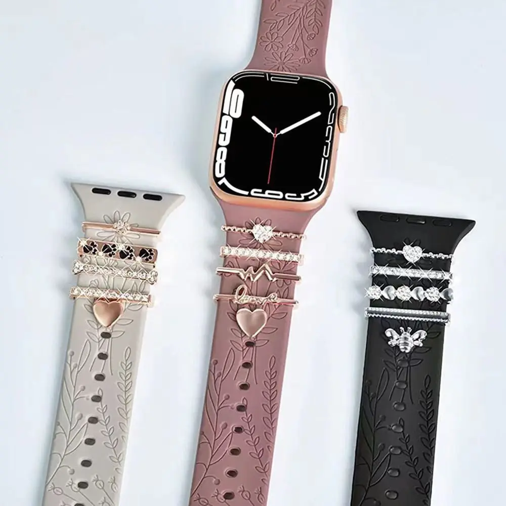 Newest-Style-Watch-Band-Decoration-Ring-For-Apple-Shinny-Diamond ...