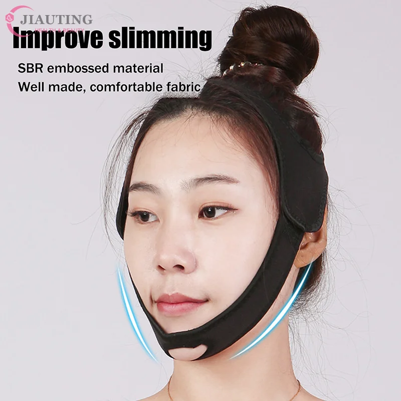 Black Blue Anti Snore Stop Snoring Chin Strap Belt Anti Apnea Jaw ...