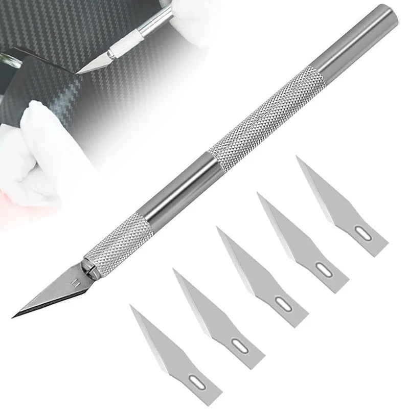 Engraving Non-Slip Metal Scalpel Knife Non-slip Cutter Carving ...