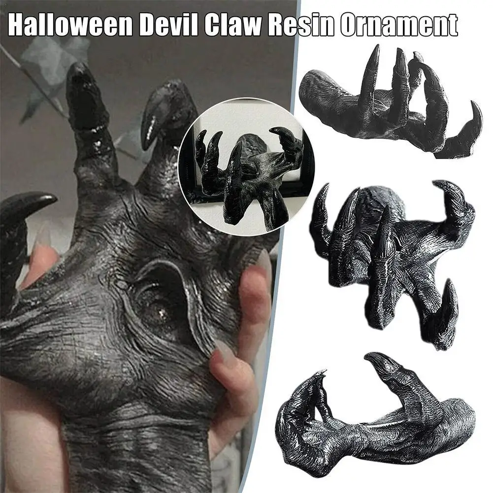 Demon-Claw-Resin-Ornament-Keychain-Clothes-Hanger-Hand-Wall-Figurine ...