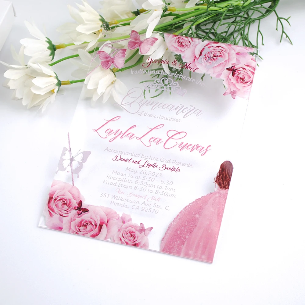 Quinceanera Box Invitations