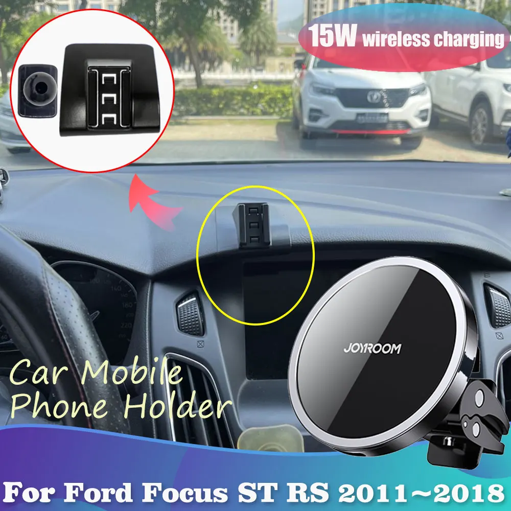 Car-Phone-Holder-for-Ford-Focus-ST-RS-MK3-2011-2018-GPS-Clip-Magnetic ...