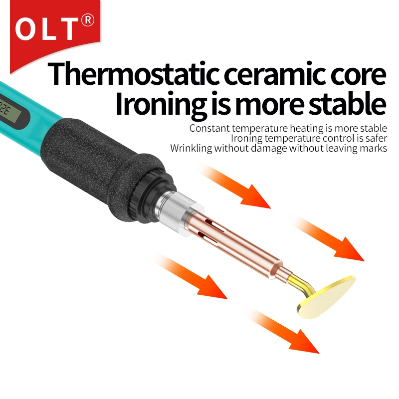 portable soldering iron Digital display temperature control constant ...