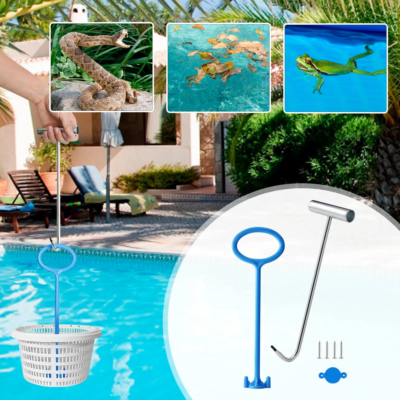 Skimmer-Basket-Handle-Pool-Skimmer-Handle-Pool-Skimmer-Basket-Hook-For ...