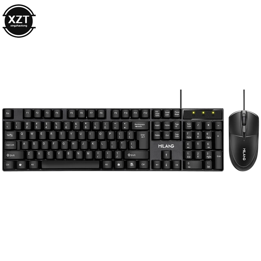 T20 Wired Keyboard And Mouse Set Suitable For Desktop Laptop All-in-one ...