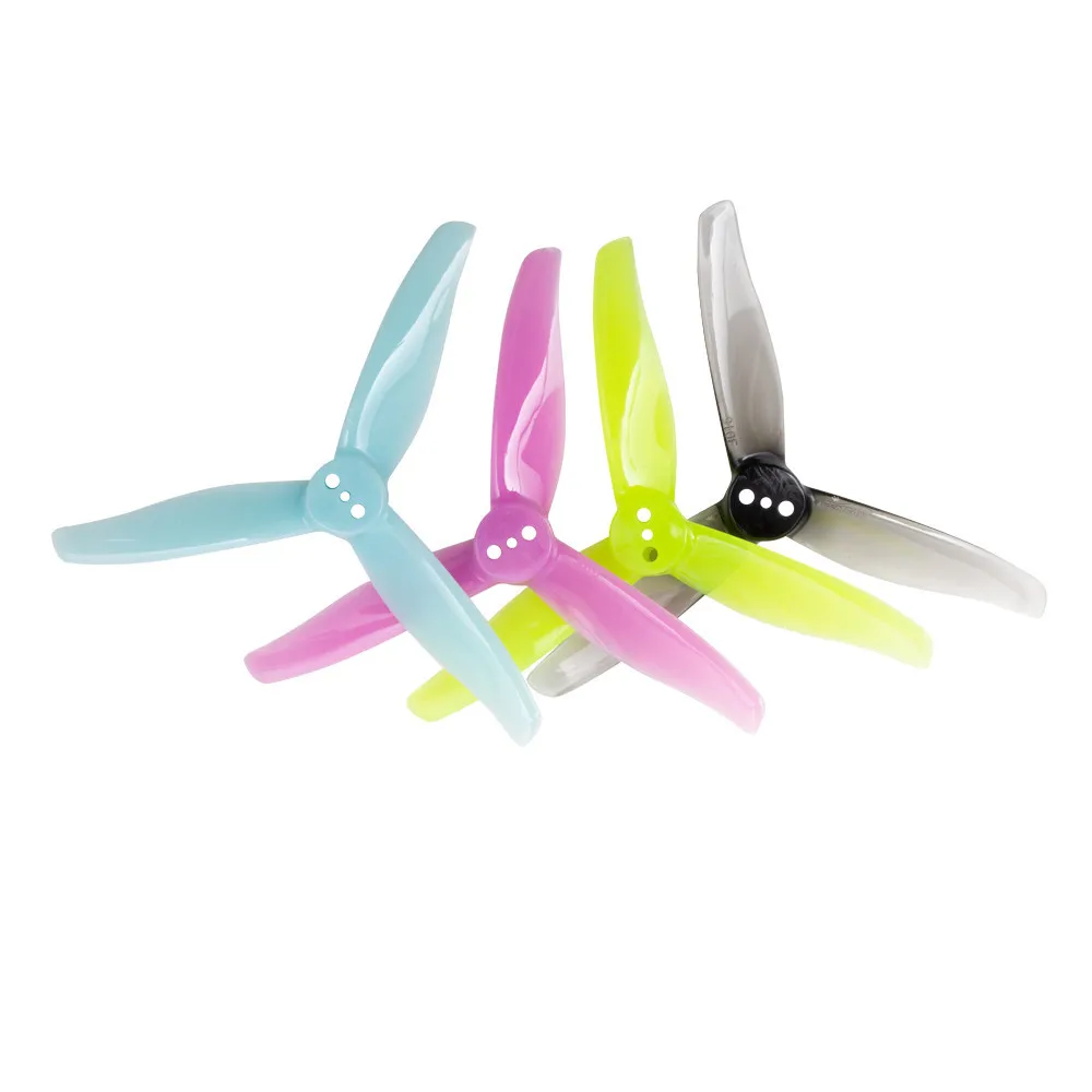 Gemfan 3016 3-Inch 3-Blade PC Propeller 4PCS CW/CCW - 3 Hole 1.5mm/2mm ...