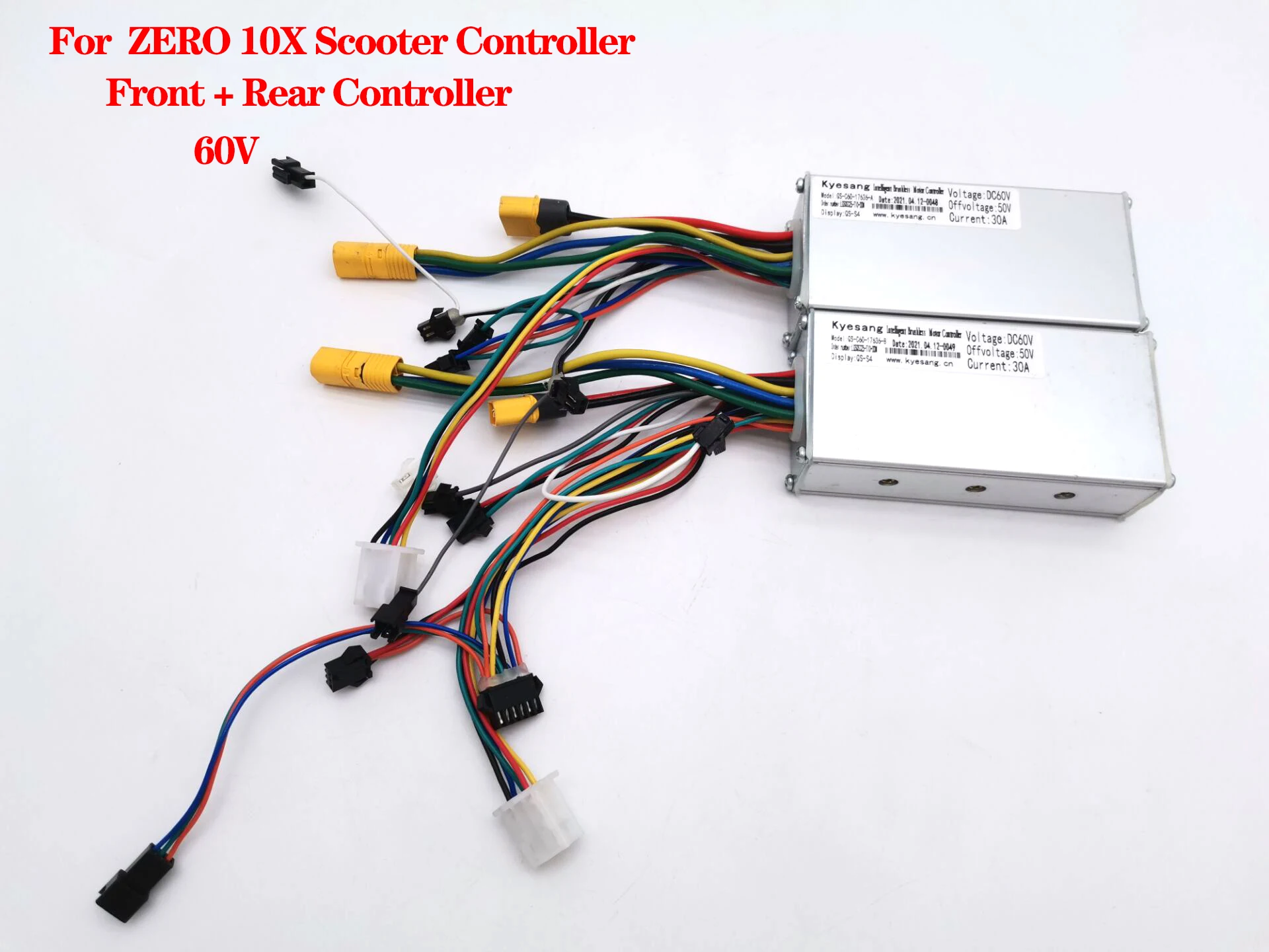 Front / Rear Controller for Zero 10X / Speedual 60V Electric Scooter ...